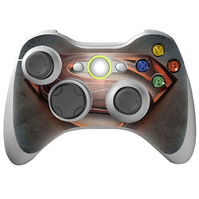 Купить Наклейки Супермен на консоль Xbox 360 Slim и 2 геймпада в ...