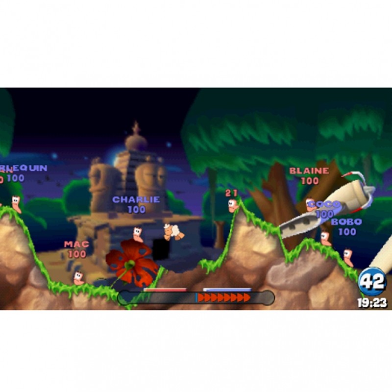 Купить Worms: Open Warfare 2 для PSP б/у в наличии СПБ PiterPlay.com