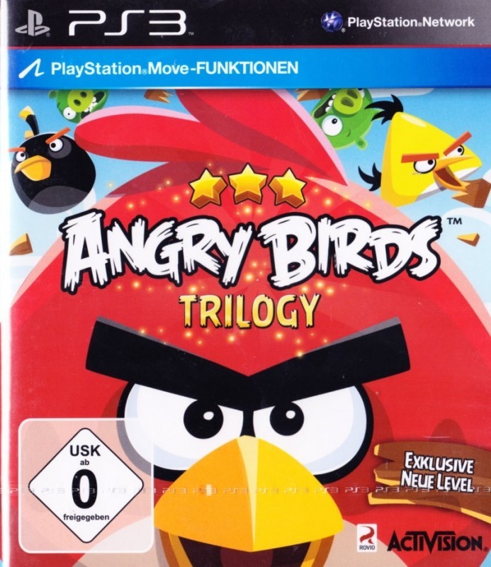 Купить Angry Birds Trilogy для PS3 б/у в наличии СПБ PiterPlay.com