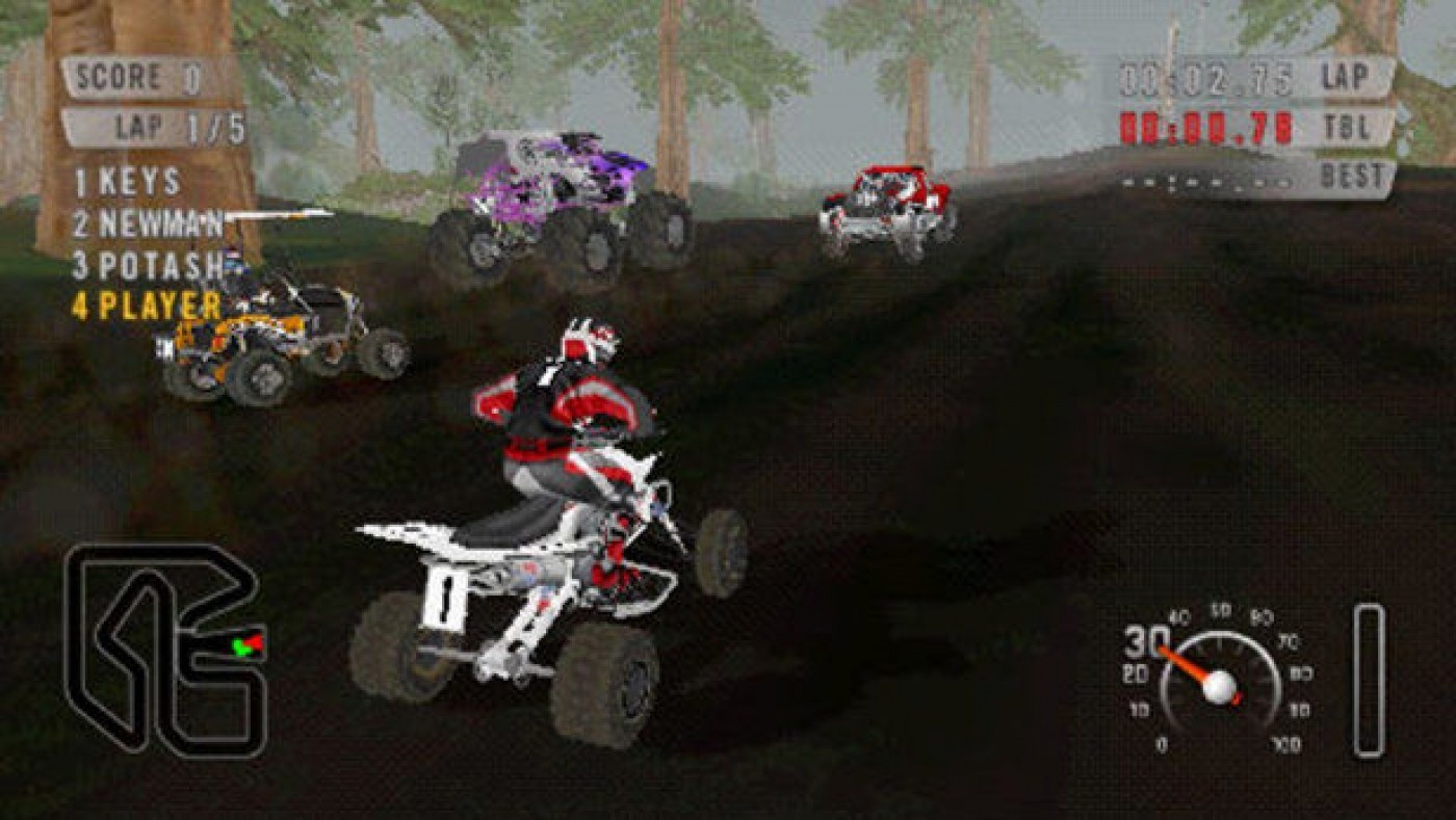 Купить MX vs ATV: On The Edge для PSP б/у (eng) в наличии СПБ PiterPlay.com