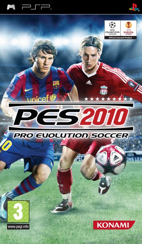 Купить Pro Evolution Soccer 10 (PES 10) для PSP б/у (eng) в наличии СПБ ...