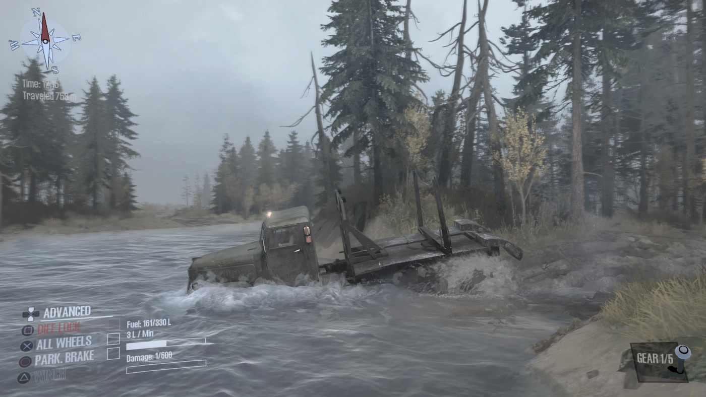 Купить Spintires: MudRunner для PS4 в наличии СПБ PiterPlay.com