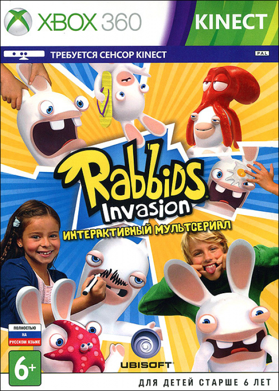 Купить Rabbids Invasion - Интерактивный Мультсериал для Xbox 360 в ...