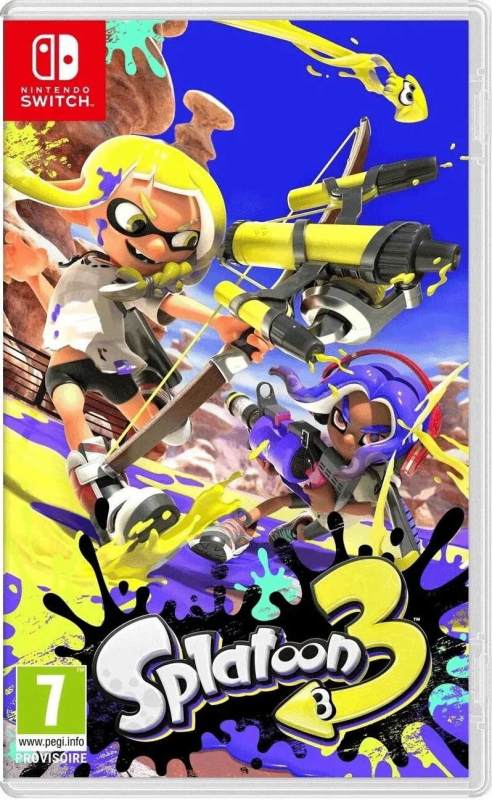 Купить Splatoon 3 для Nintendo Switch в наличии СПБ PiterPlay.com