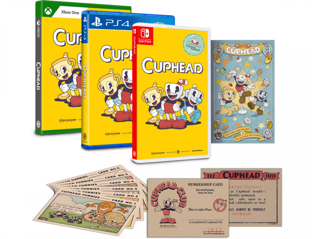 Купить Cuphead для Nintendo Switch в наличии СПБ PiterPlay.com